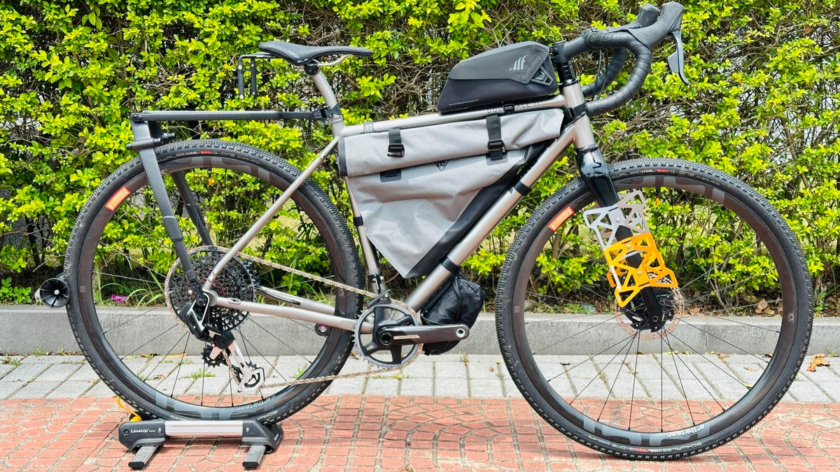 Double Ace Titanium GRAVEL | Standard RAW Custom Build – WOHO BIKE ...