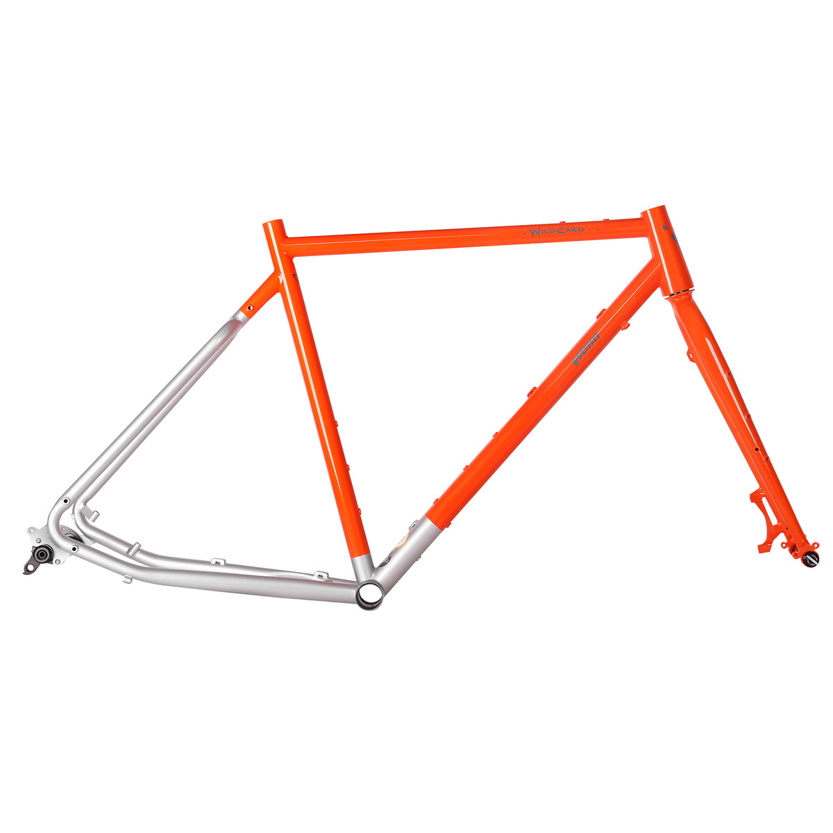 Wildcard Gravel Tourer Vermillion / Frameset – WOHO BIKE ADVENTURE ...